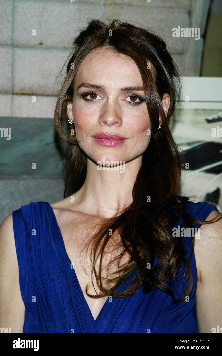 Mar. 3, 2008 - New York, New York, U.S. - Saffron Burrows arrives for ...