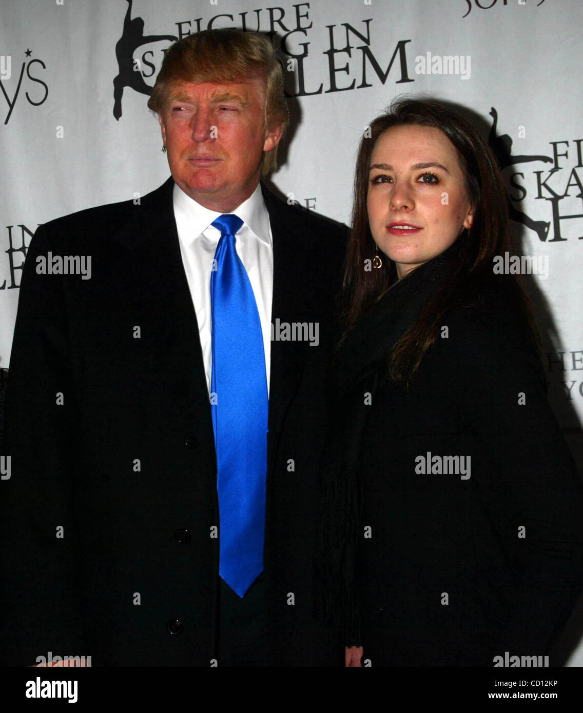 Apr. 1, 2008 - New York, New York, U.S. - Sarah Hughes and Donald Trump ...