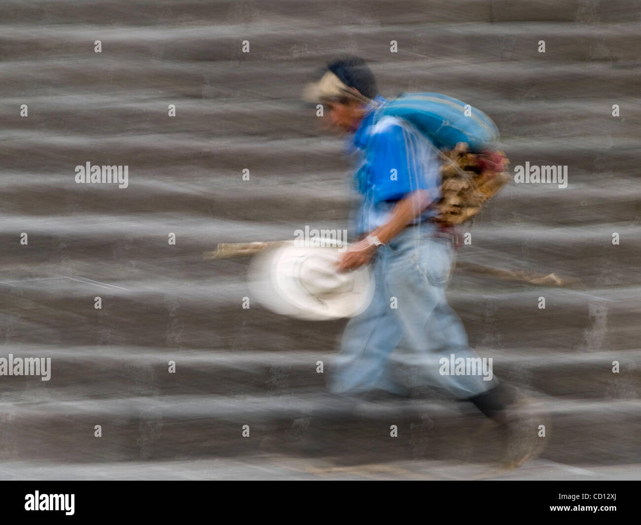 Villagers walking in Santiago Atitlan, Guatemala Stock Photo - Alamy