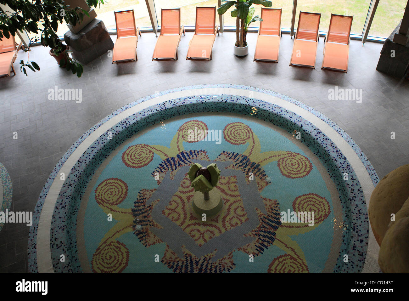 Apr 18, 2008 - Druskininkai, Lithuania - A swimming pool at 'Spa ...