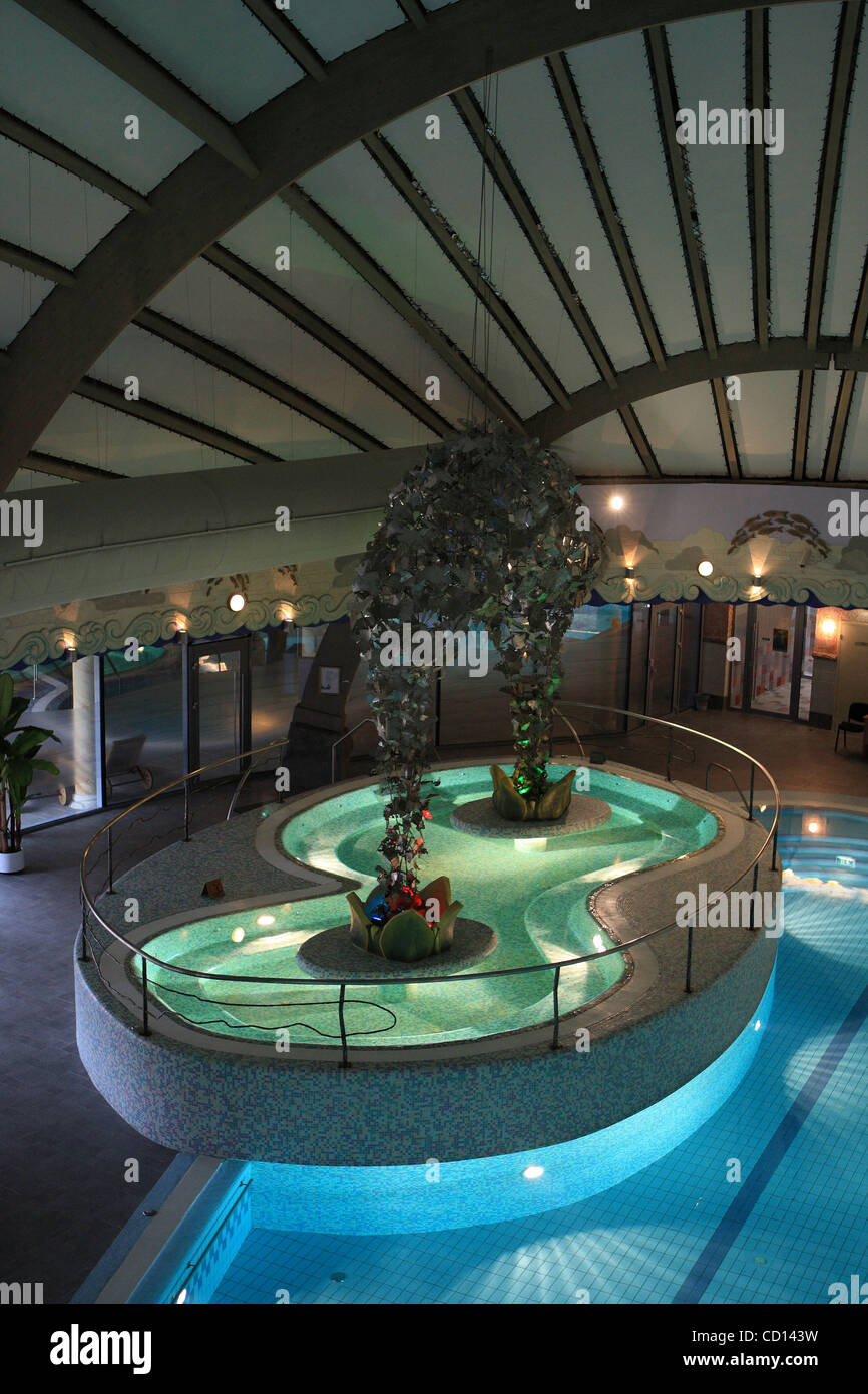 Apr 18, 2008 - Druskininkai, Lithuania - A swimming pool at 'Spa ...
