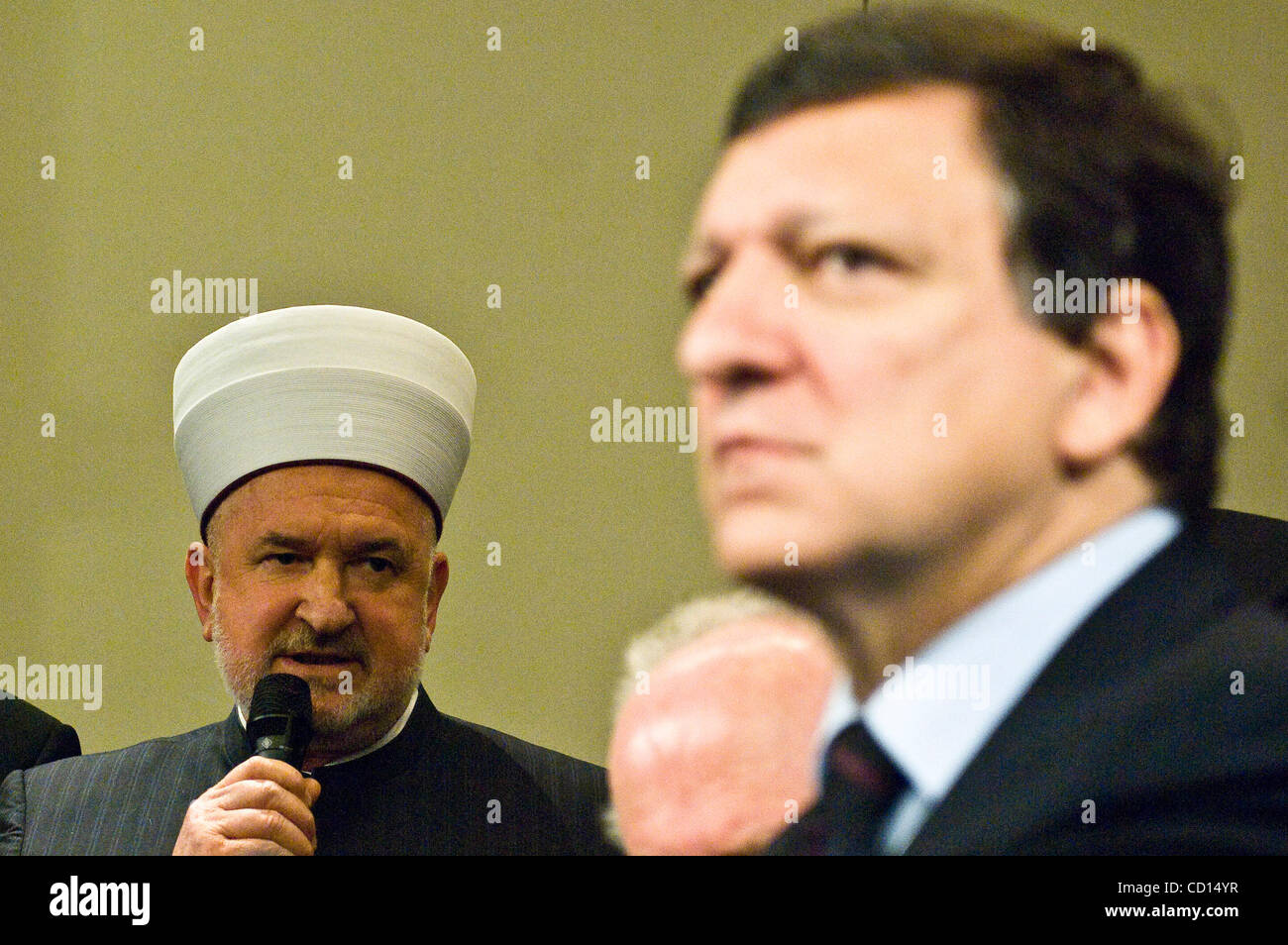 Shaykh Dr. Mustafa Ceric, Grand Mufti of Bosnia-Herzegovina (L) and EU ...