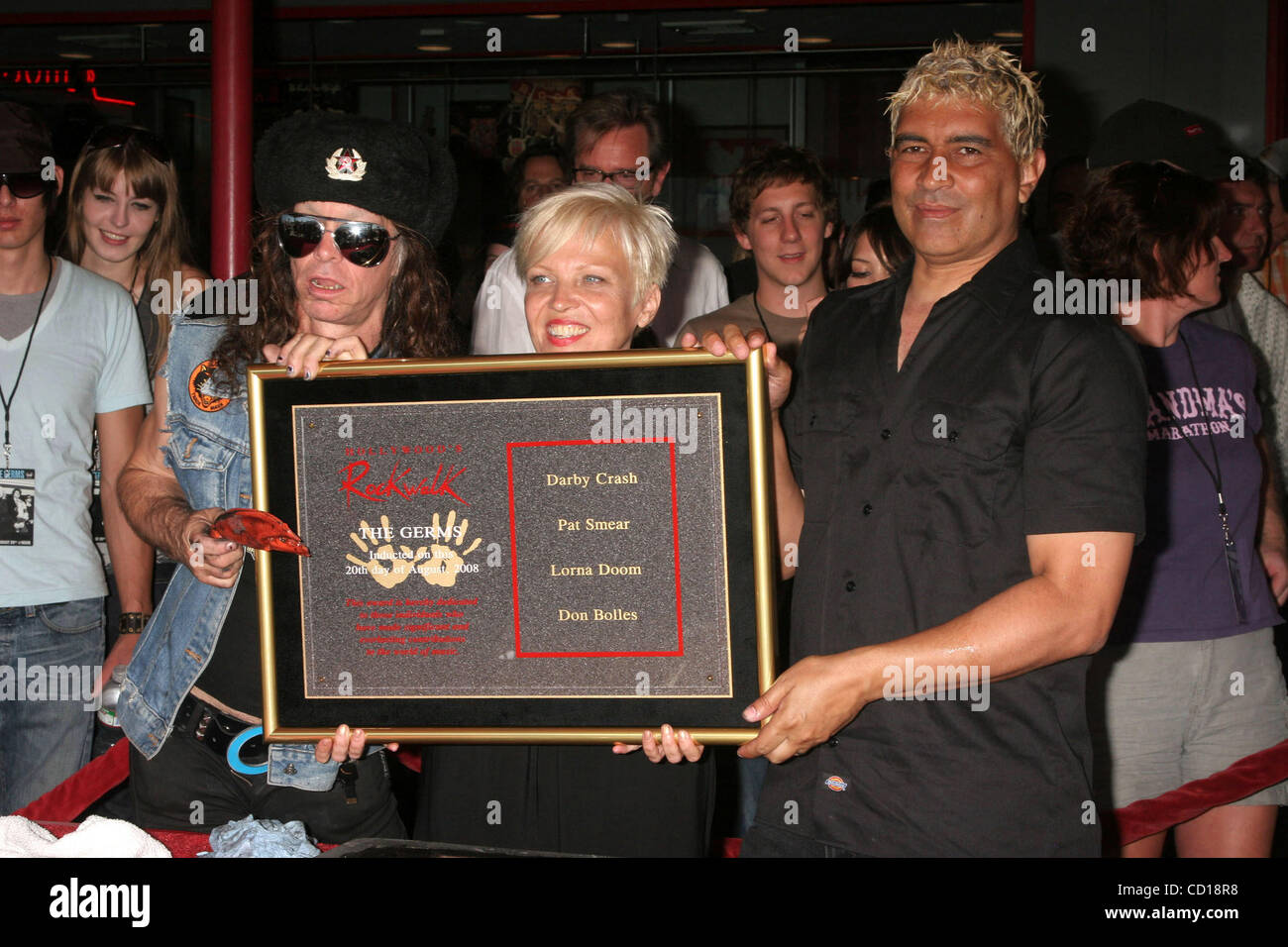 Don bolles and pat smear of the germs hi-res stock photography and ...