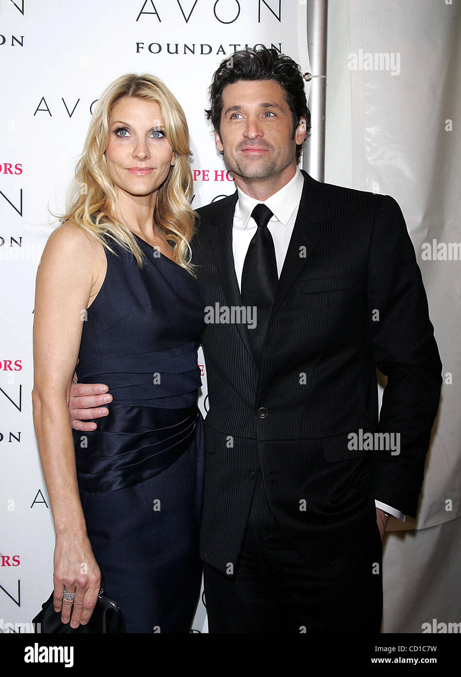 Oct. 28, 2008 - New York, New York, U.S. - Patrick Dempsey and wife ...
