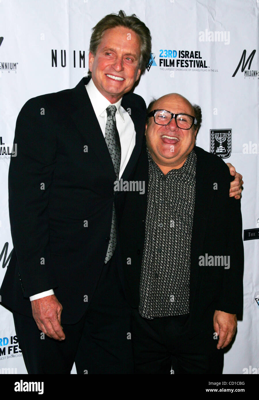 Oct. 29, 2008 - New York, New York, U.S. - Michael Douglas and Danny ...