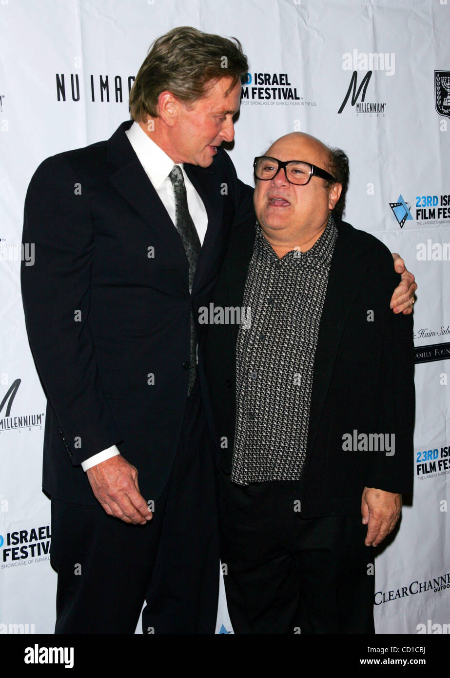 Oct. 29, 2008 - New York, New York, U.S. - Michael Douglas and Danny ...