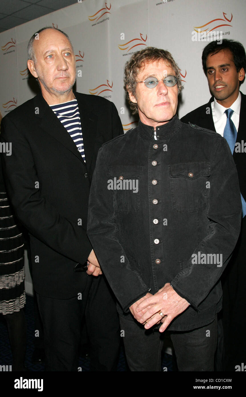Nov. 6, 2008 - New York, New York, U.S. - Roger Daltrey and Pete ...