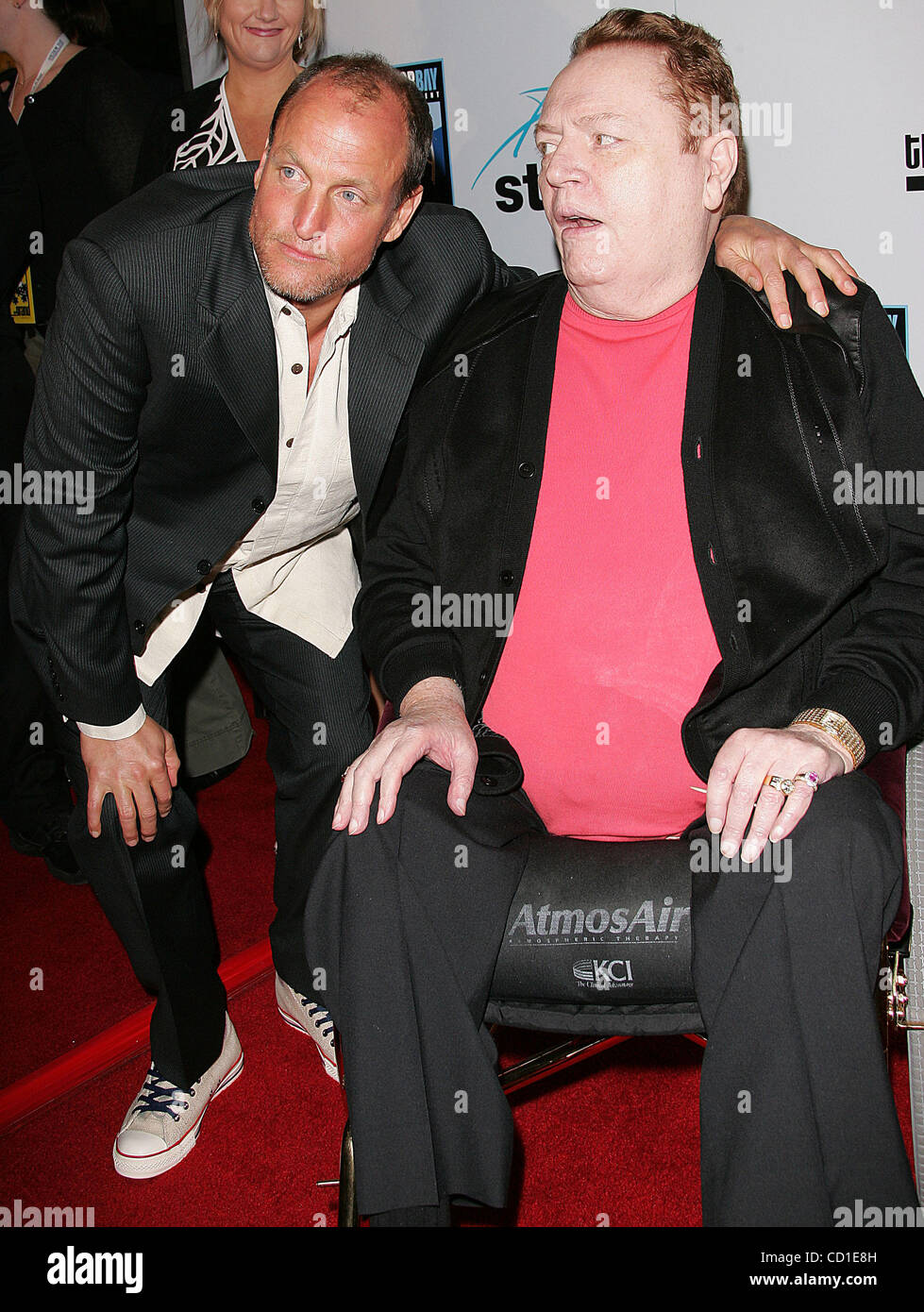 © 2008 Jerome Ware/Zuma Press WOODY HARRELSON and LARRY FLYNT durring ...