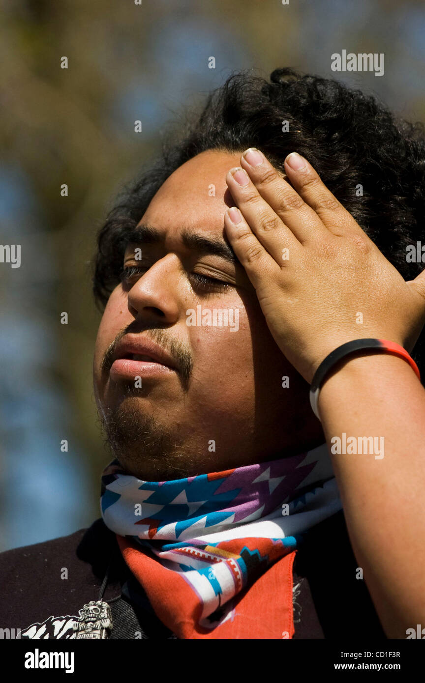 SECOND - Manuel Santana, a student at D-Q University becomes emotional ...
