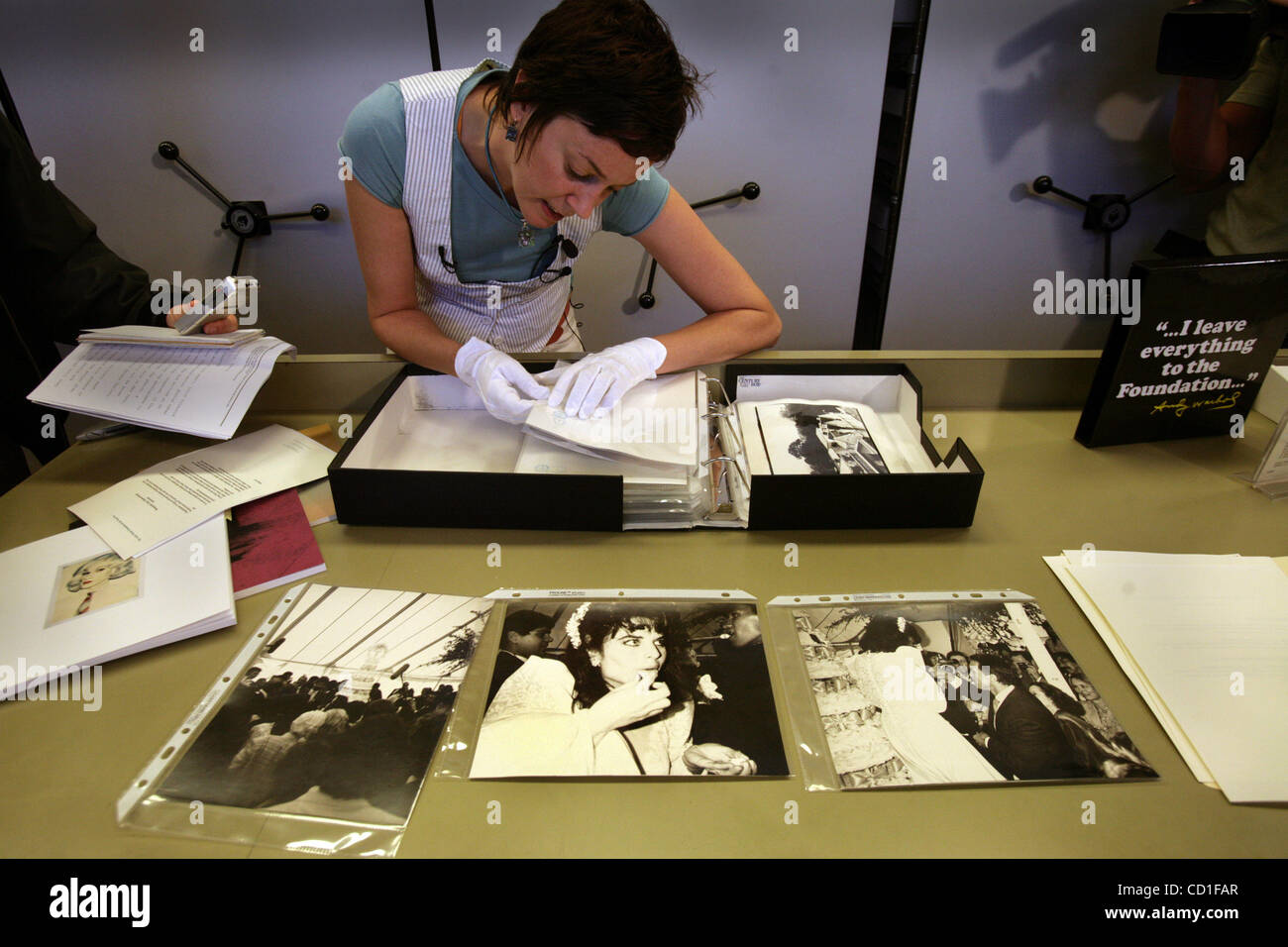 LEDE -- A newly opened surprise, Robin Bernard a Registrar/ Collections ...