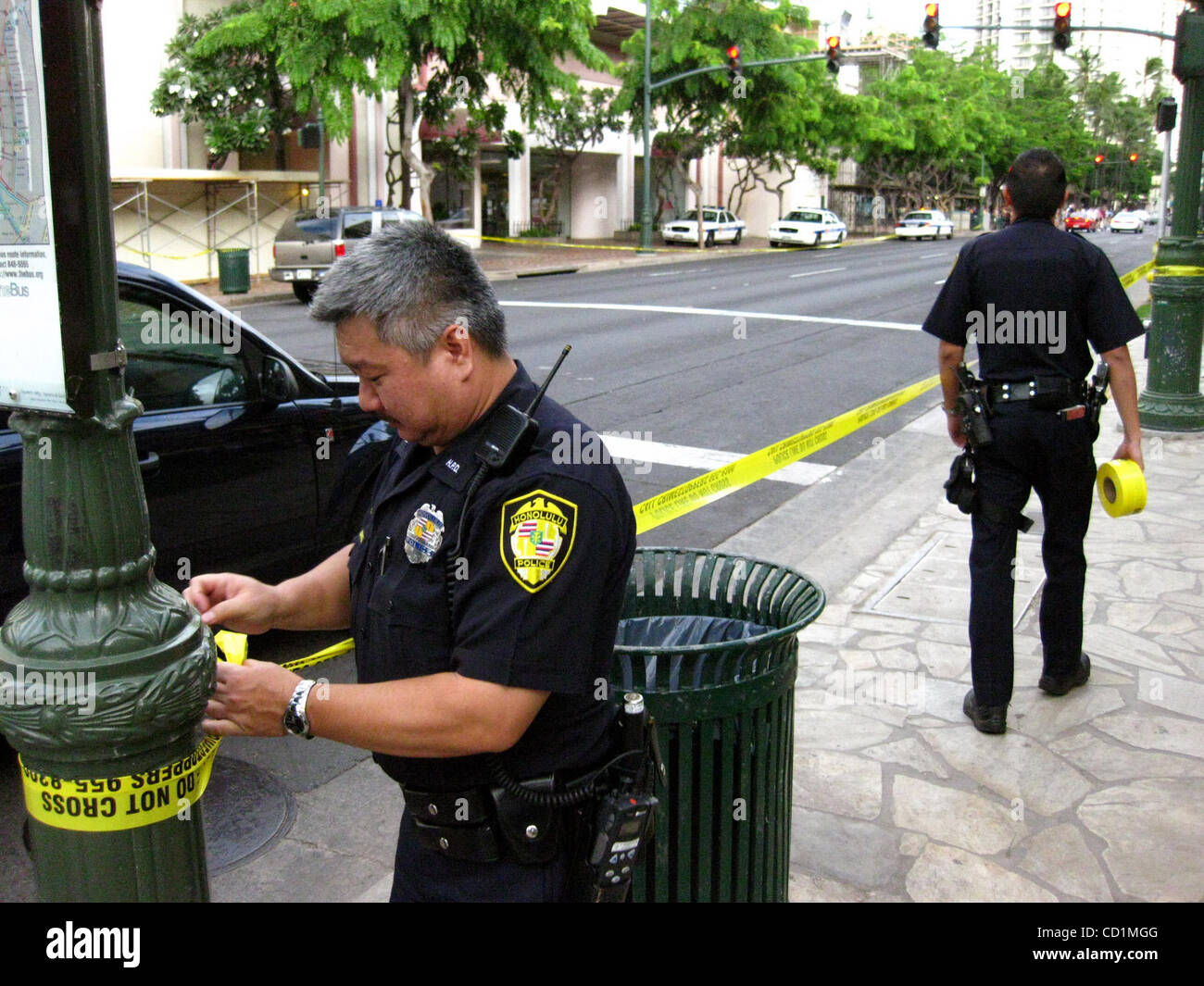 Honolulu police department hi-res stock photography and images - Alamy