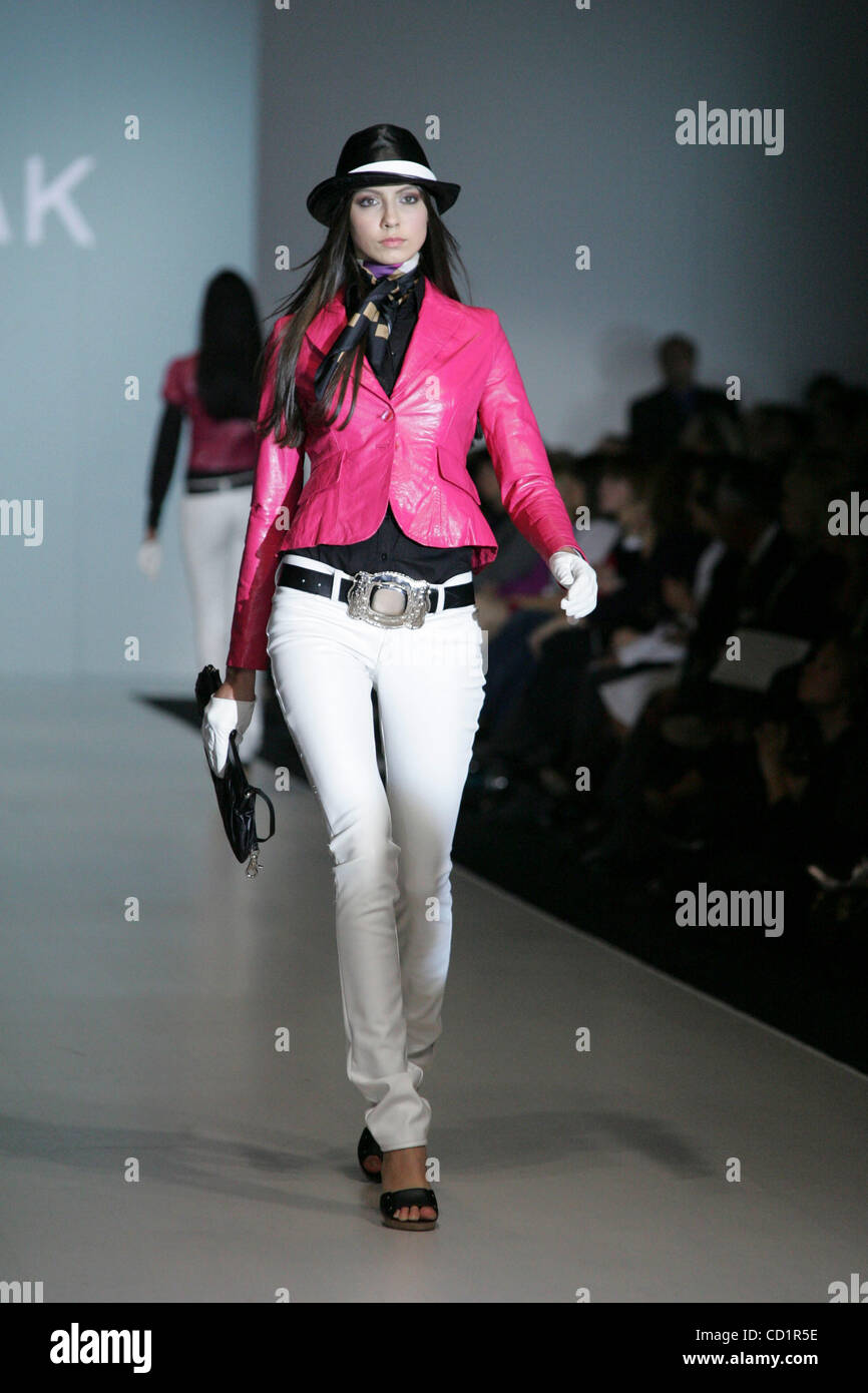 October 24, 2008 - Toronto, Ont Designer Busak shows off his 2009 ...