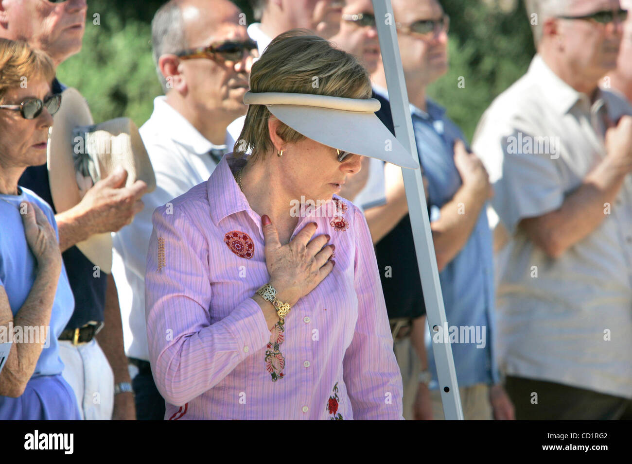 October 25, 2008, Escondido, CA, USA 2007 Wildfire Commemoration at Kit ...