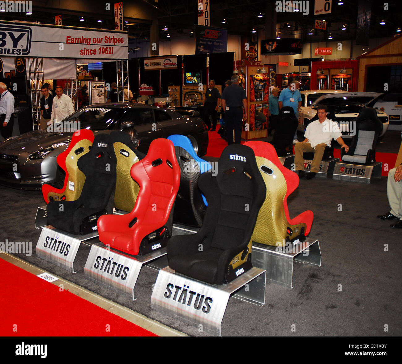 Recaro Racing Seat Display Stock Photo - Alamy