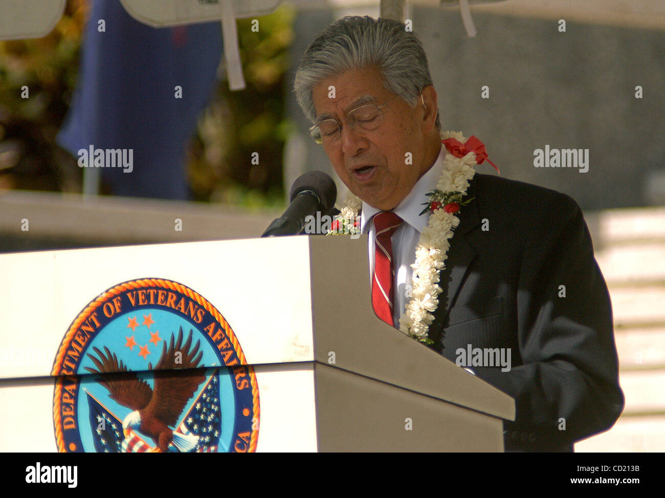 Chairman of the senate veterans affairs committee hi-res stock ...