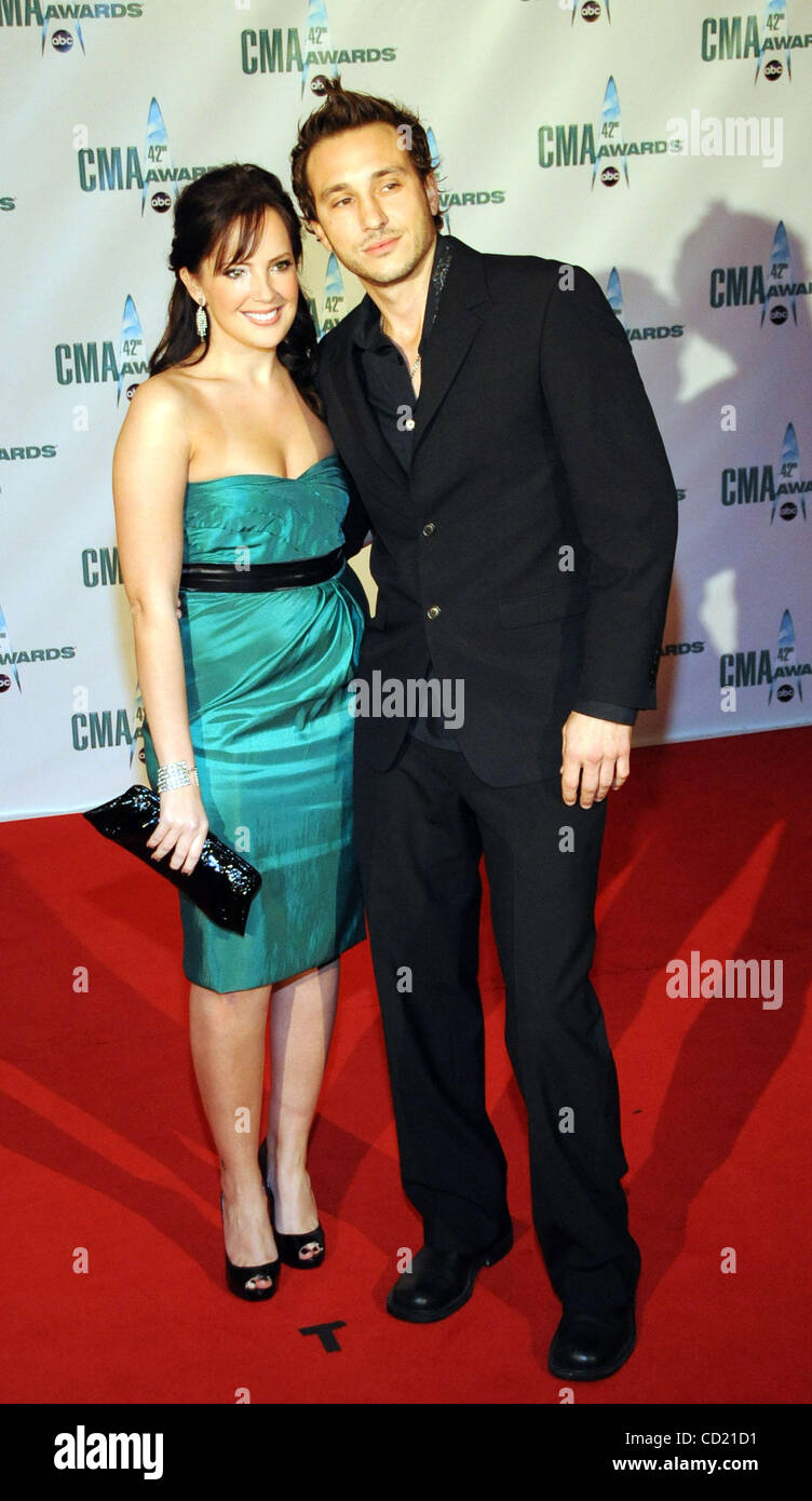 Nov 12, 2008 - Nashville, Tennessee; USA - Singer JESSICA ANDREWS and ...