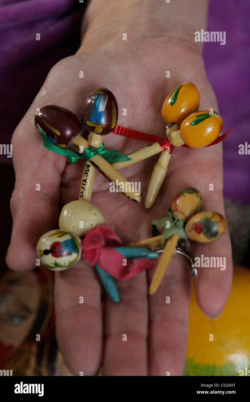 November 11, 2008, San Diego , CA,-.Maracas collector CARRIE McGAW. in ...