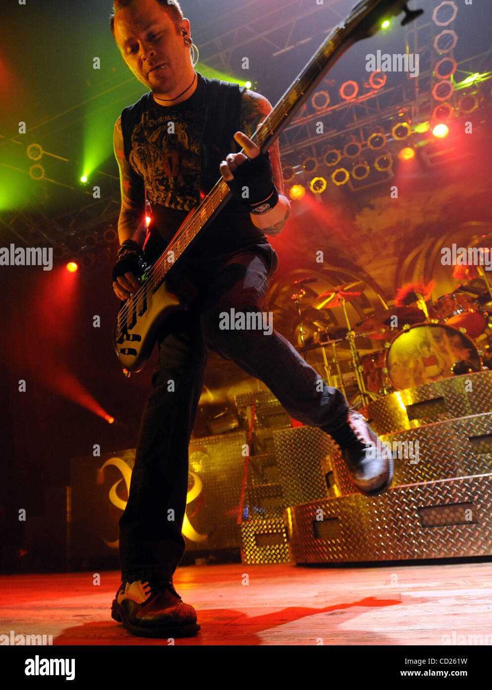 Nov 22, 2008 - Myrtle Beach, South Carolina; USA - Bass Guitarist MIKE ...