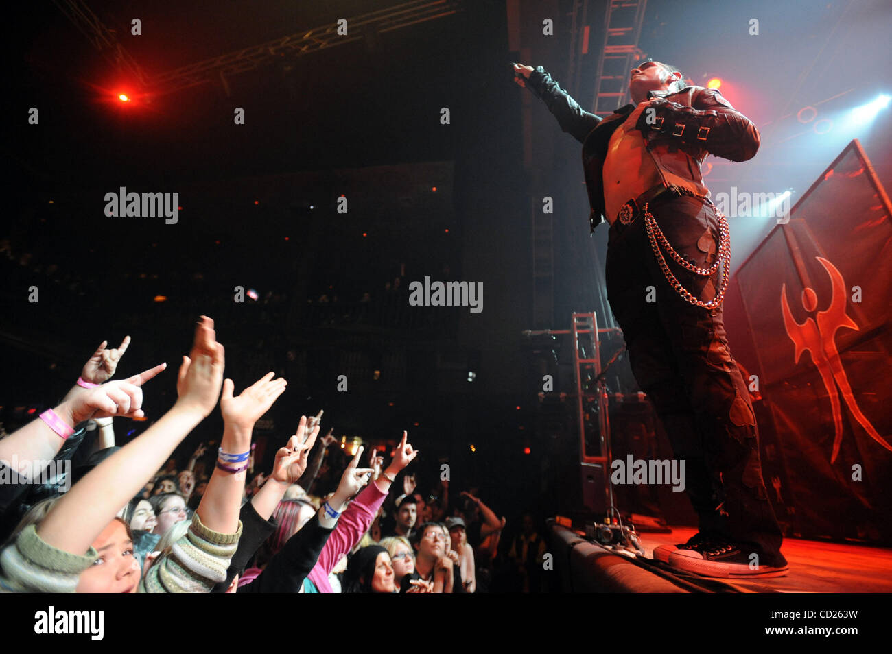 Nov 22, 2008 - Myrtle Beach, South Carolina; USA -Singer RICH LUZZI of ...
