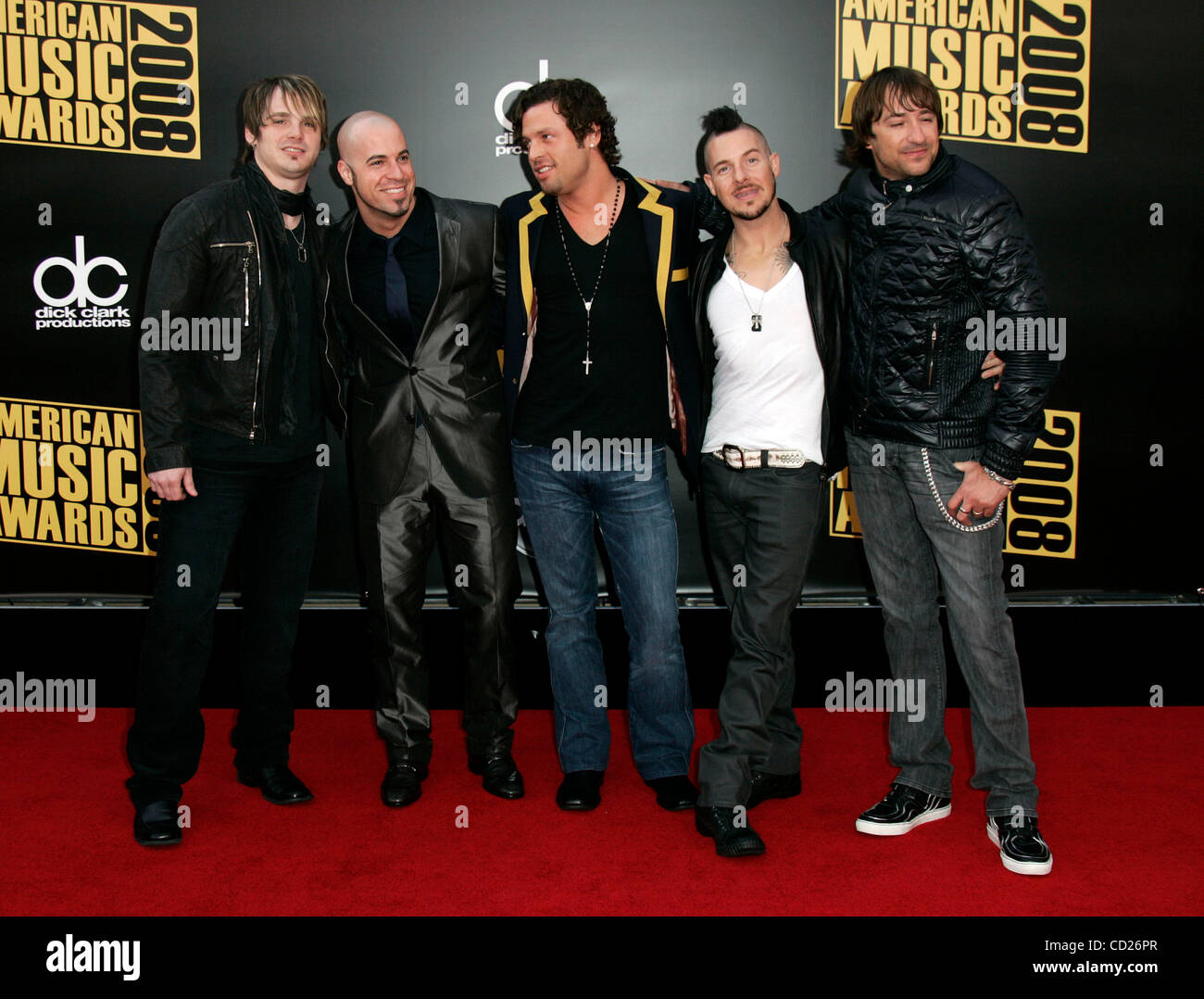 Nov 23, 2008 - Los Angeles, California, USA - Musicians DAUGHTRY ...