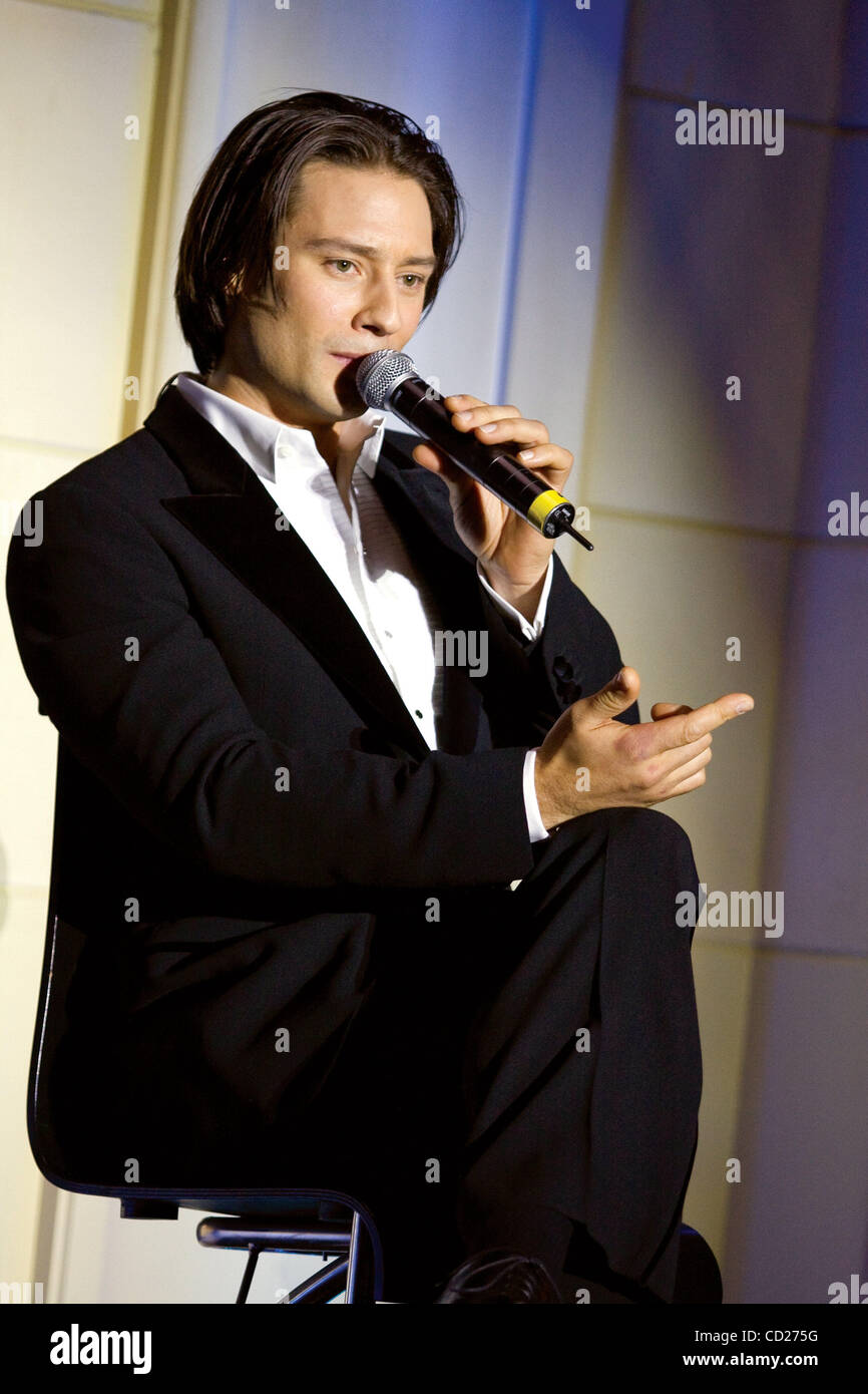 November 24, 2008 - Urs Buhler, a member of the multinational opera pop ...