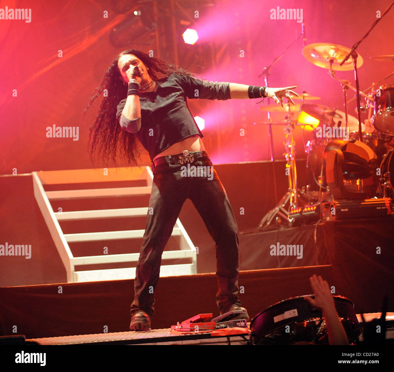 Nov 23, 2008 - Myrtle Beach, South Carolina; USA - Singer ZP THEART of ...