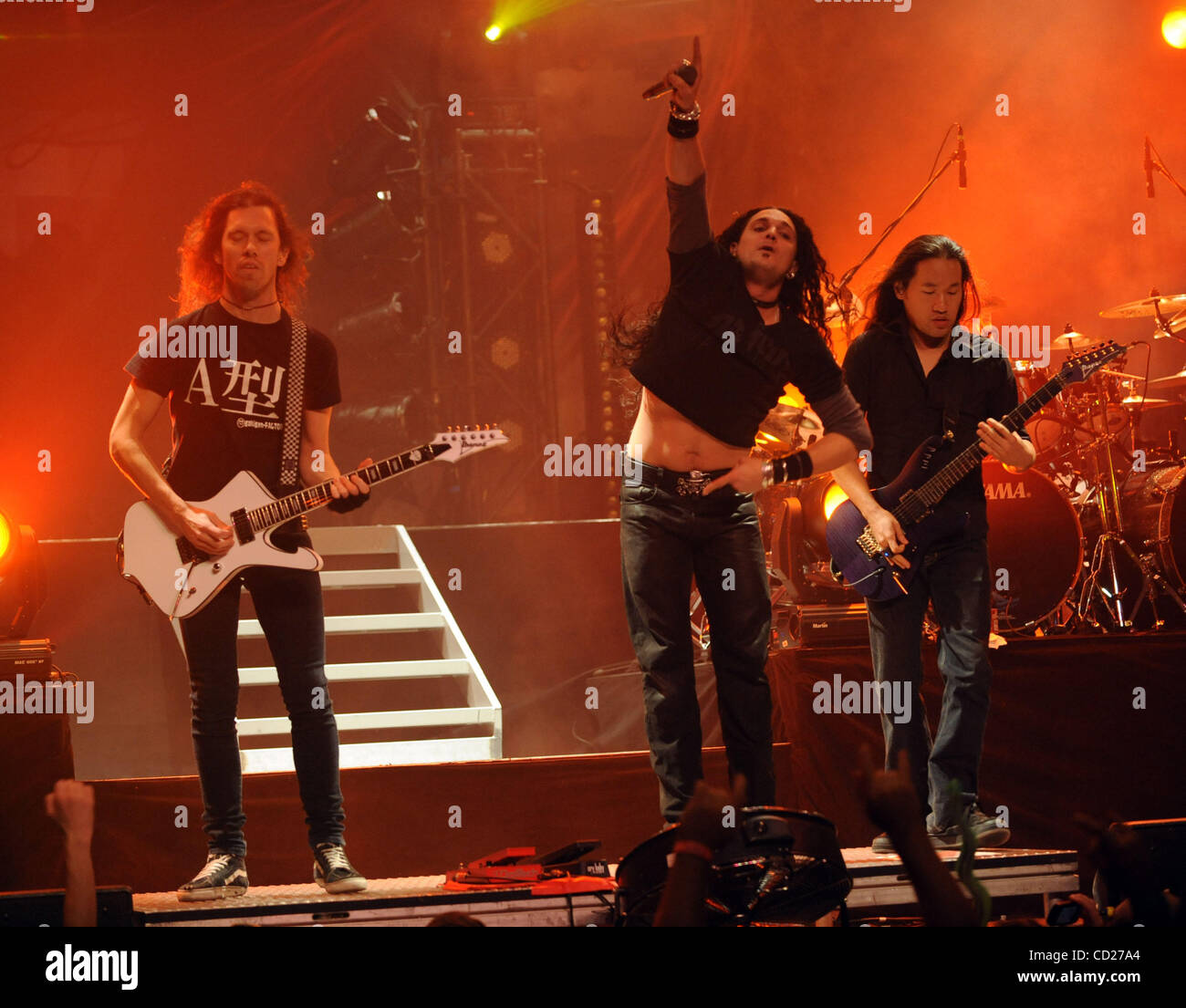 Nov 23, 2008 - Myrtle Beach, South Carolina; USA - (R-L) Guitarist ...