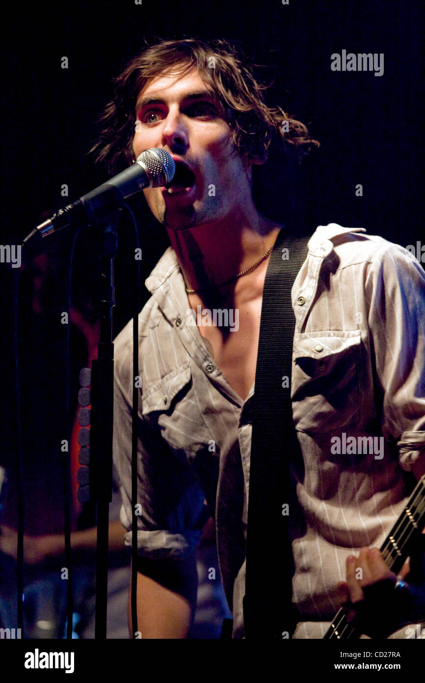 November 15, 2008 - Toronto, Ont Lead singer and guitarist Tyson Ritter ...