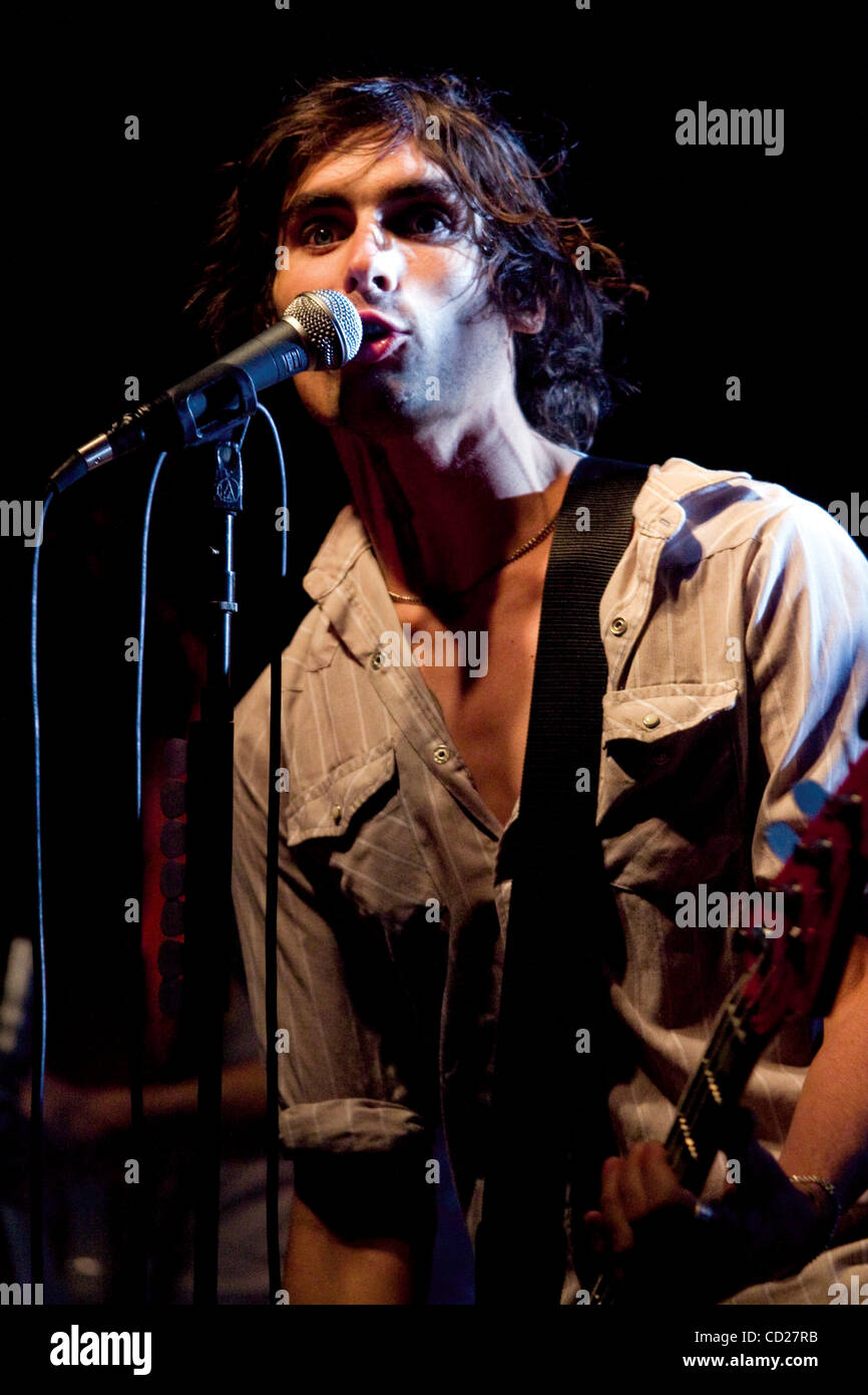 November 15, 2008 - Toronto, Ont Lead singer and guitarist Tyson Ritter ...