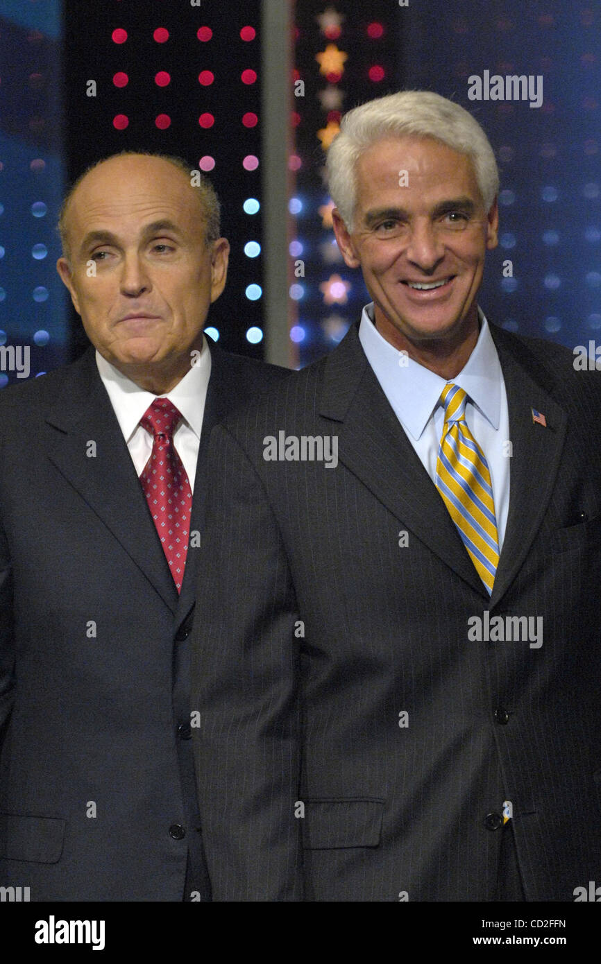 May 22, 2008 - Gov. CHARLIE CRIST of Florida, is one of three ...