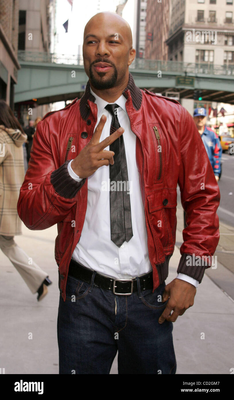 Mar 03, 2008 - New York, NY, USA - Rapper COMMON arrives for ...