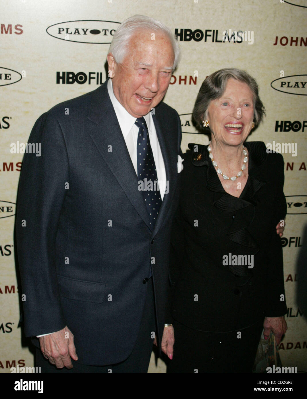 Mar 03, 2008 - New York, NY, USA - Author DAVID MCCULLOUGH and his WIFE ...