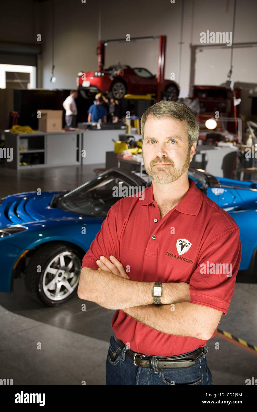 2008 tesla motors roadster hi-res stock photography and images - Alamy