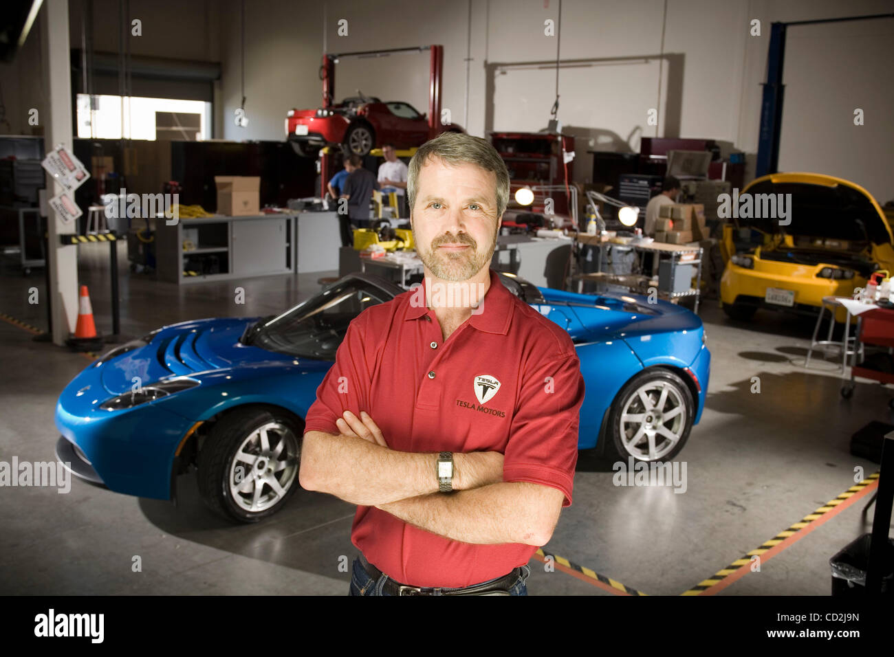 Mar 07, 2008 - San Carlos, California, USA - Tesla Motors CEO, MARTIN ...