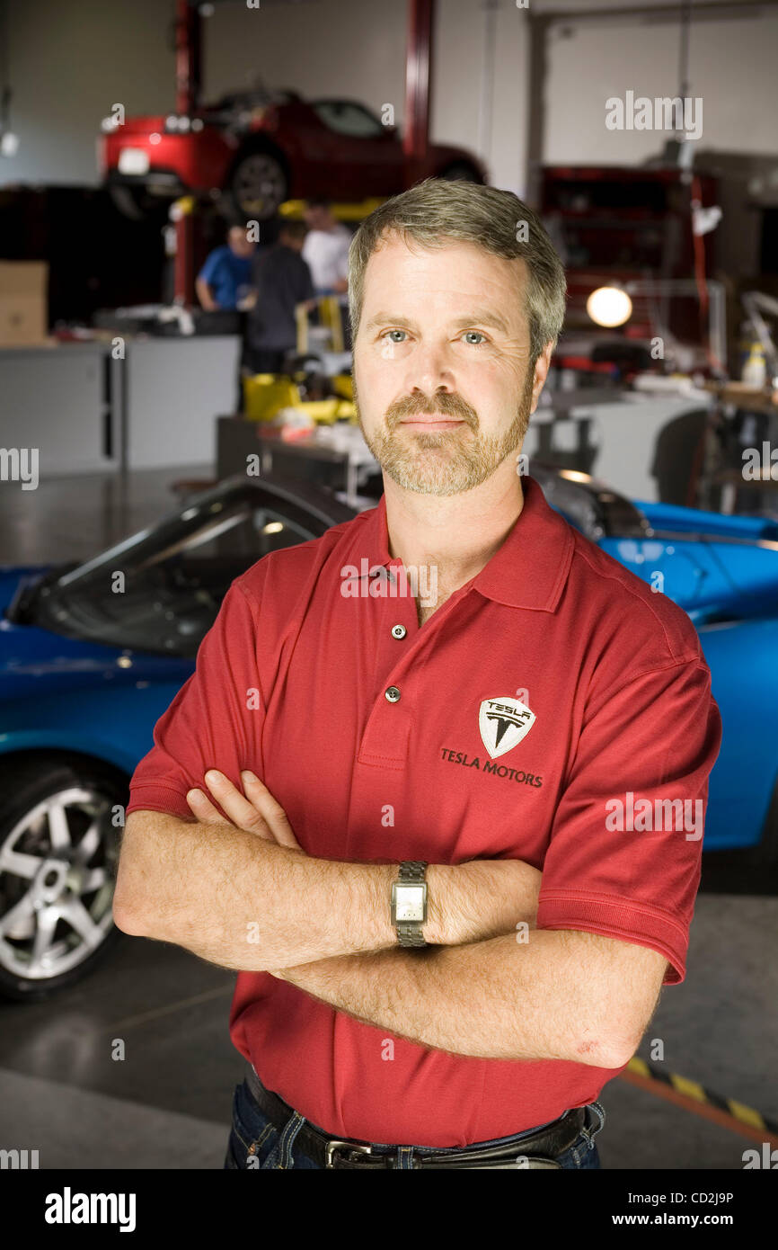 Mar 07, 2008 - San Carlos, California, USA - Tesla Motors CEO, MARTIN ...