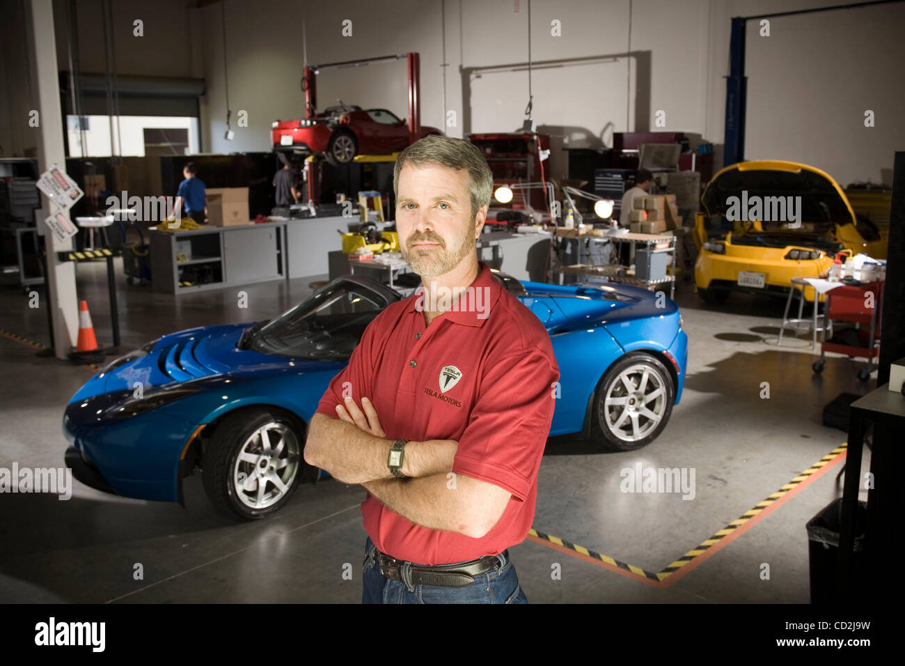 Mar 07, 2008 - San Carlos, California, USA - Tesla Motors CEO, MARTIN ...