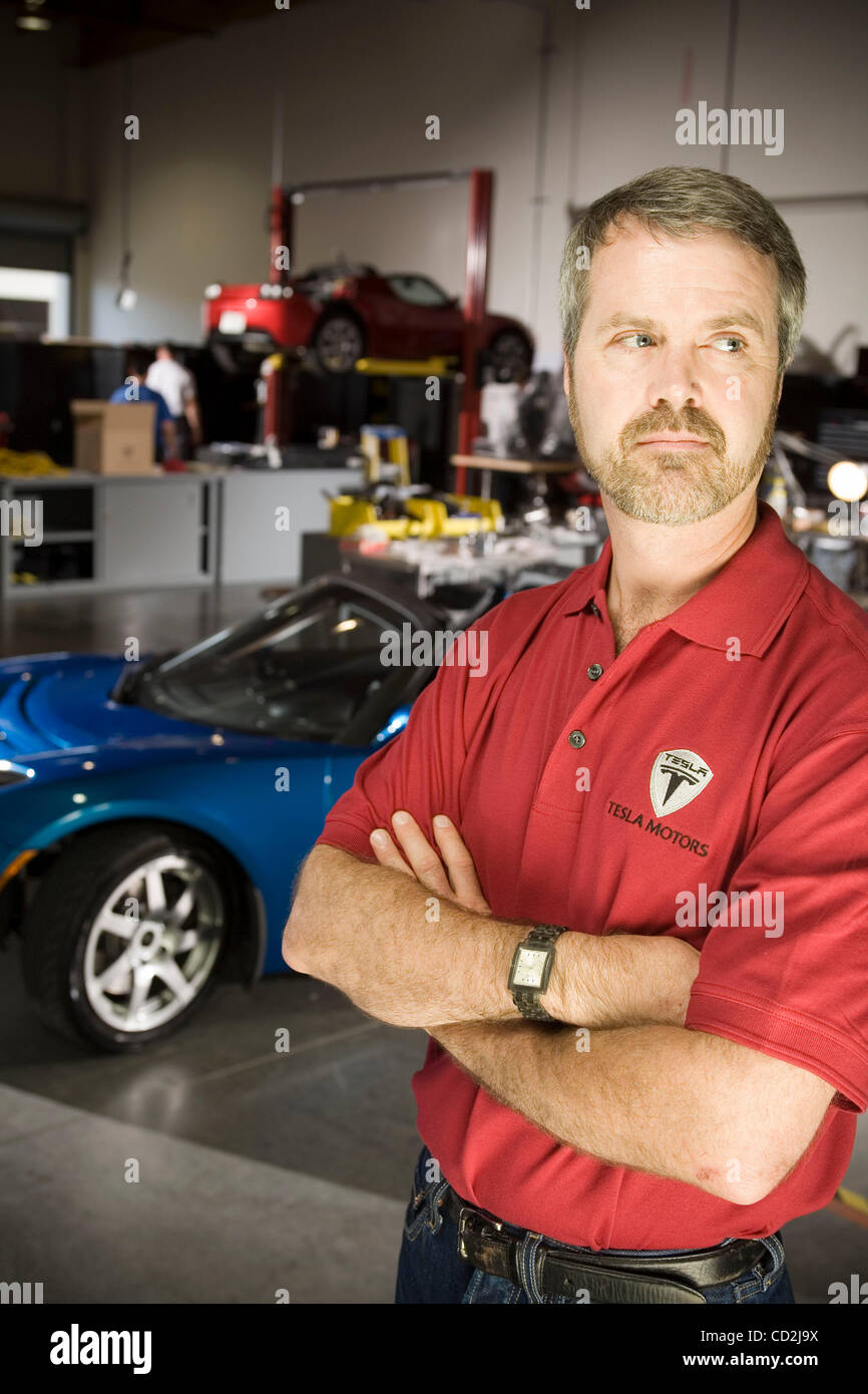Mar 07, 2008 - San Carlos, California, USA - Tesla Motors CEO, MARTIN ...