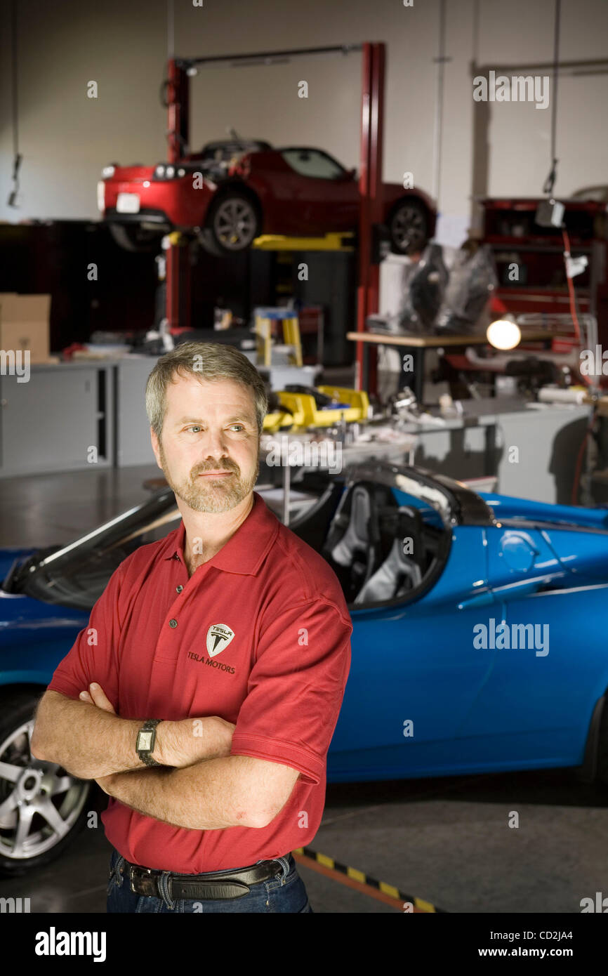 Mar 07, 2008 - San Carlos, California, USA - Tesla Motors CEO, MARTIN ...