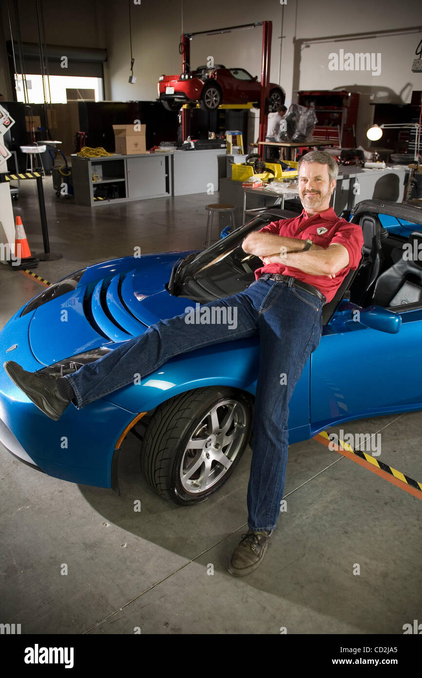 Mar 07, 2008 - San Carlos, California, USA - Tesla Motors CEO, MARTIN ...