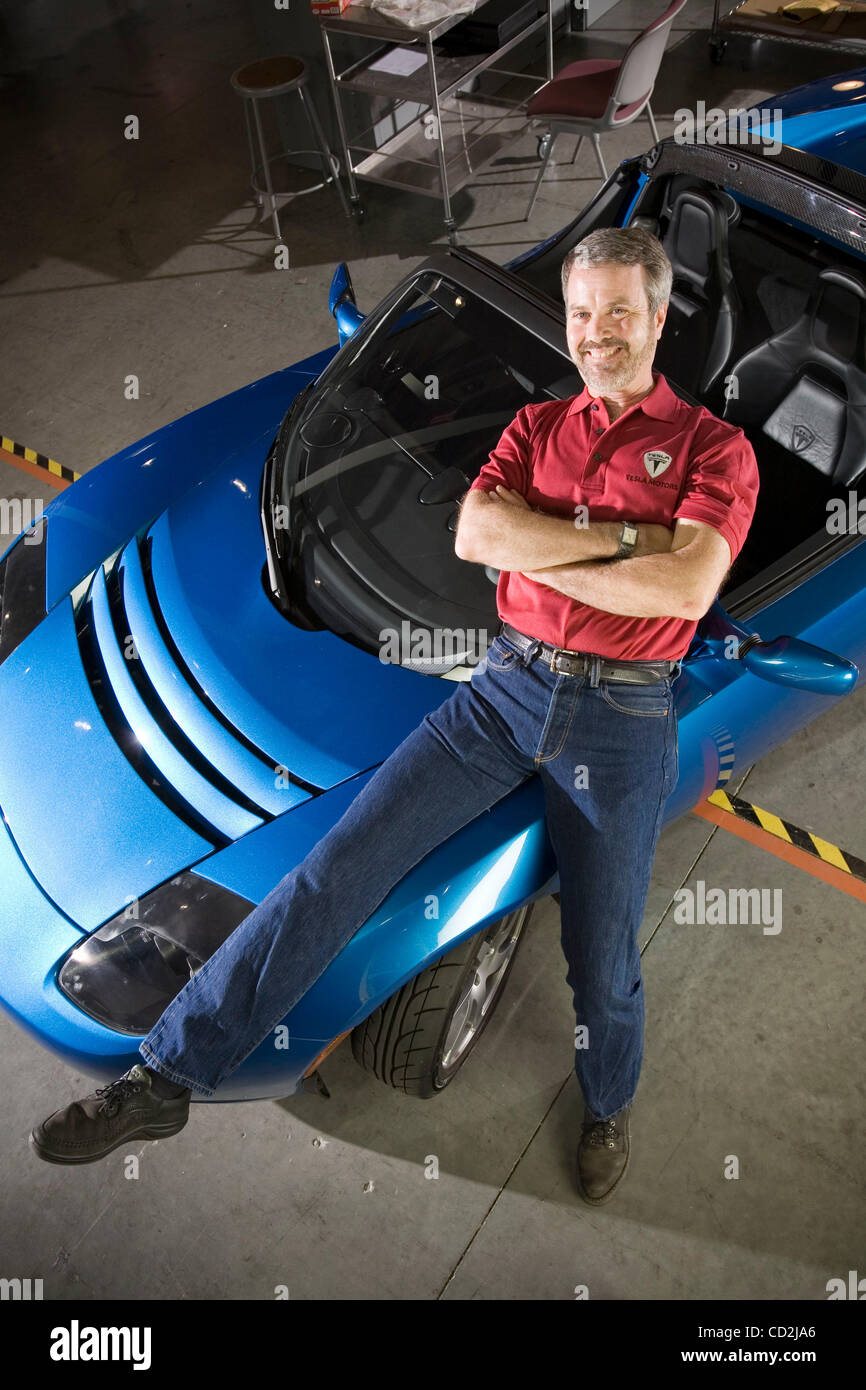 Mar 07, 2008 - San Carlos, California, USA - Tesla Motors CEO, MARTIN ...