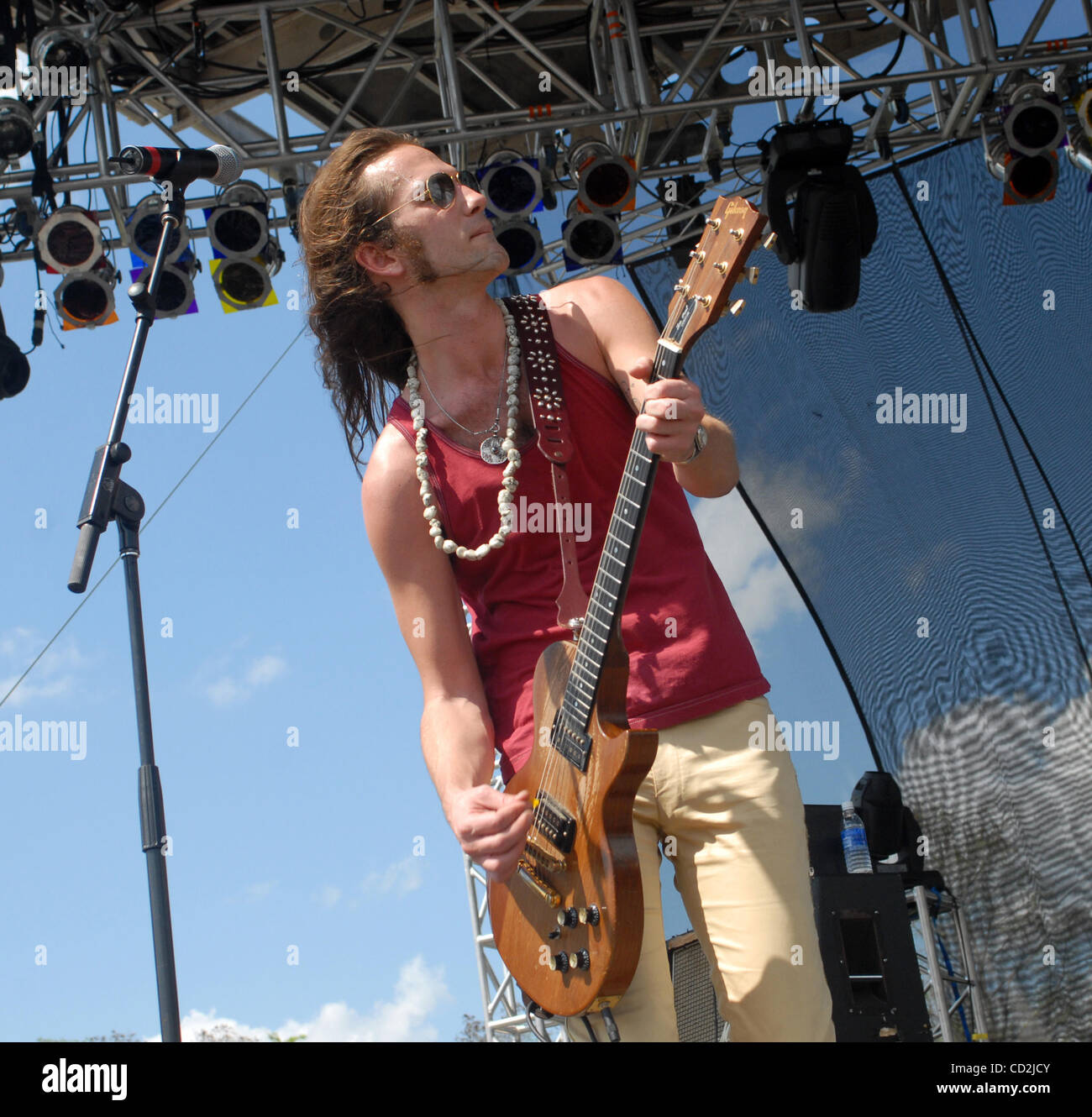 Mar 7, 2008 - Everglades, Florida, USA - Guitarist MATT WHYTE of the ...