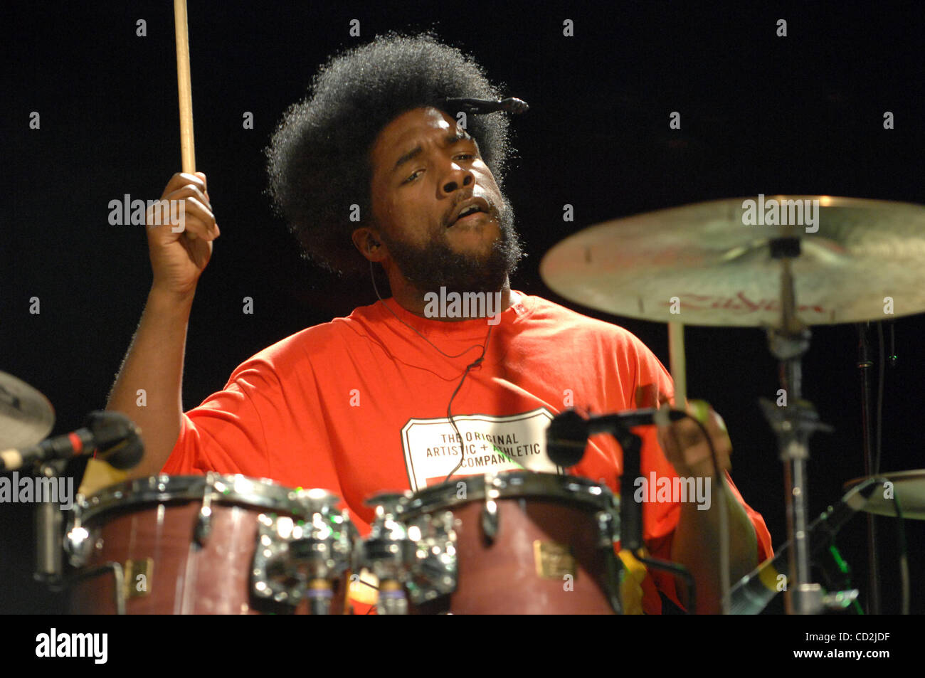 Mar 7, 2008 - Everglades, Florida, USA - Drummer QUESTLOVE aka ...