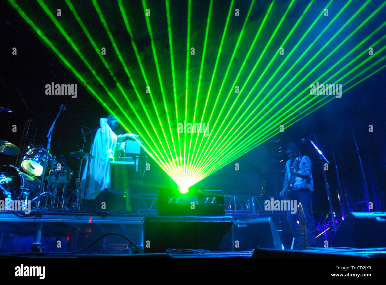 Mar 8, 2008 - Everglades, Florida, USA - (R-L) Singer AARON BEHRENS and ...