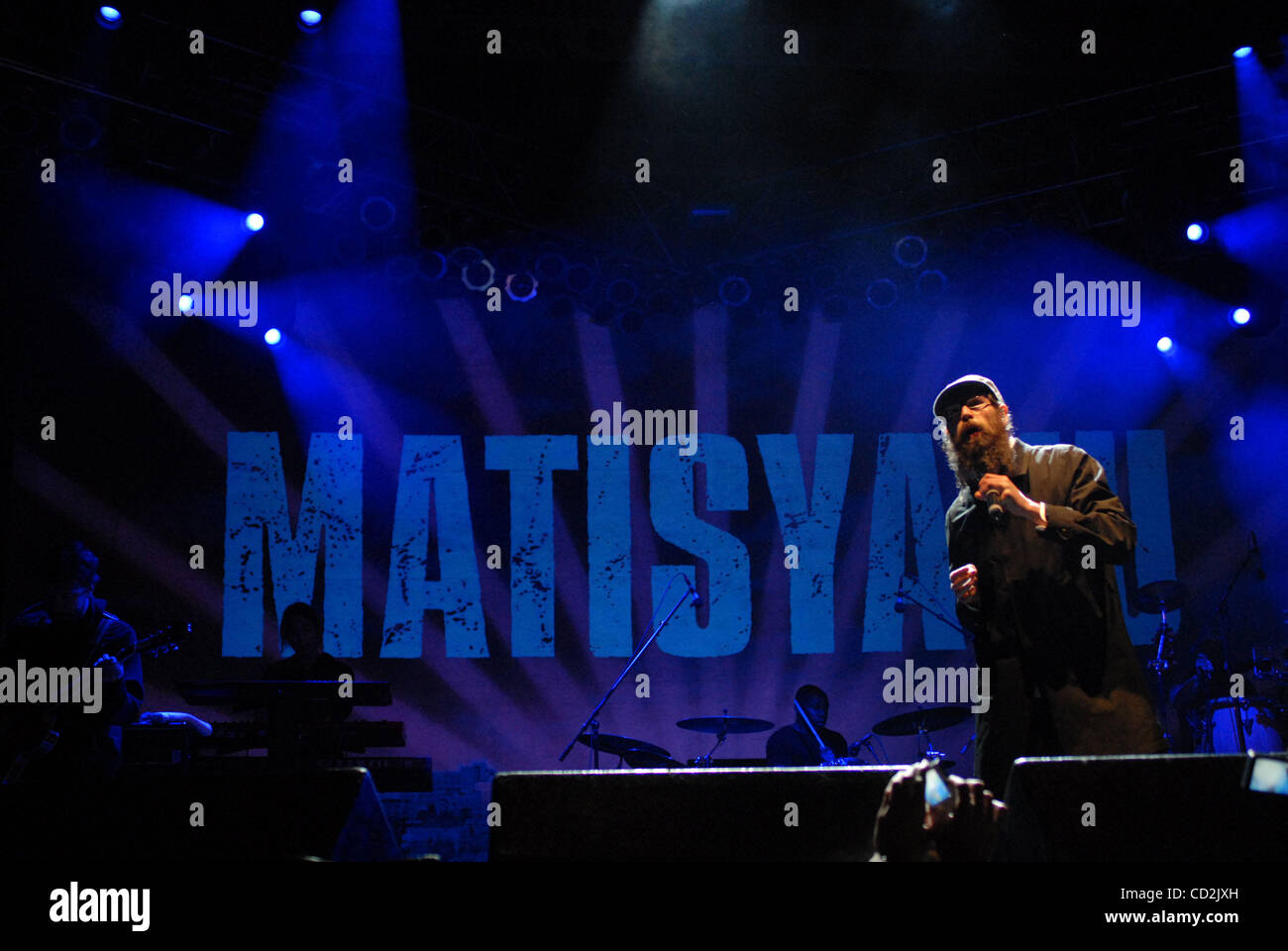 Mar 8, 2008 - Everglades, Florida, USA - Rap Artist MATISYAHU performs ...
