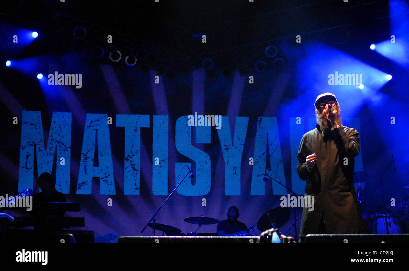 Mar 8, 2008 - Everglades, Florida, USA - Rap Artist MATISYAHU performs ...