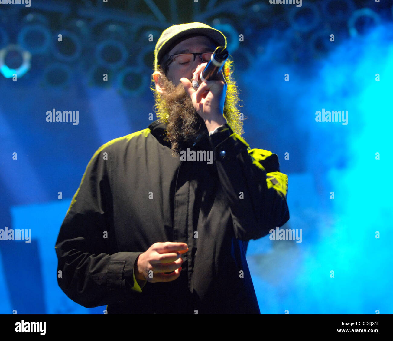 Mar 8, 2008 - Everglades, Florida, USA - Rap Artist MATISYAHU performs ...