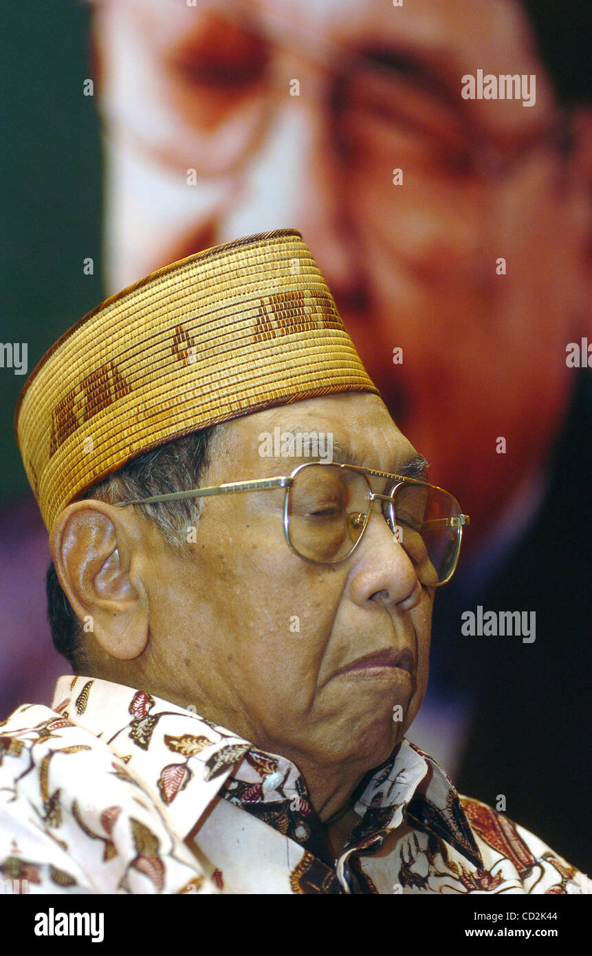 Former Indonesia President KH ABDURRAHMAN WAHID a known as GUS DUR ...