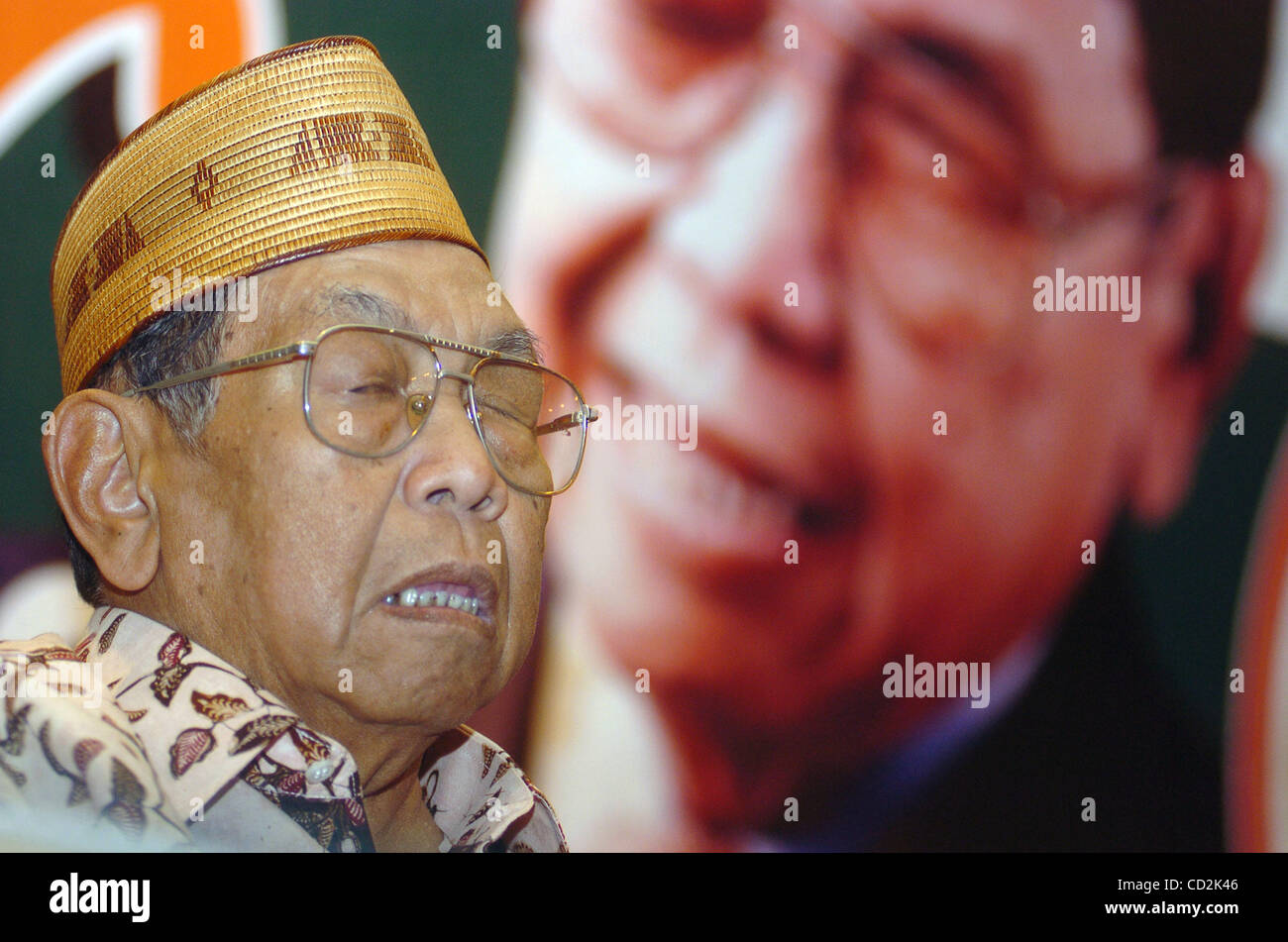 Former Indonesia President KH ABDURRAHMAN WAHID a known as GUS DUR ...