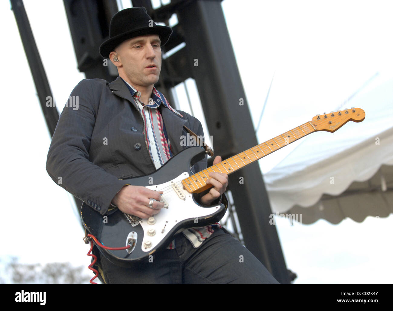 Mar 9, 2008 - Everglades, Florida, USA - Guitarist ROGERS STEVENS of ...