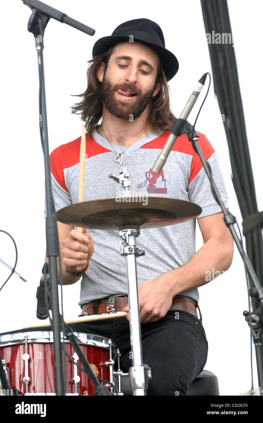 Mar 9, 2008 - Everglades, Florida, USA - Drummer MATT BURR of the band ...